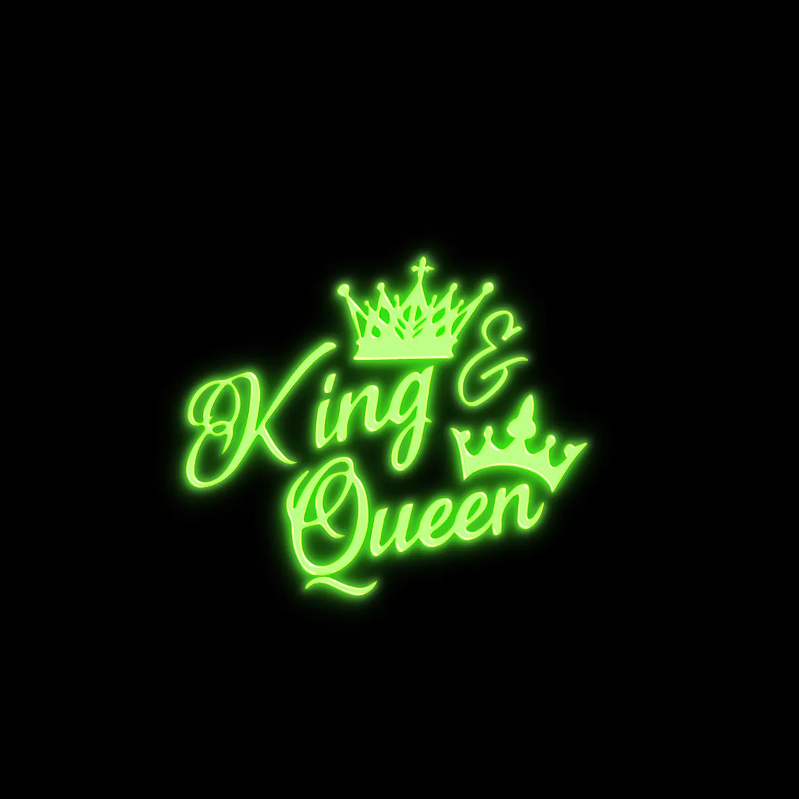 King & Queen Neon Signs