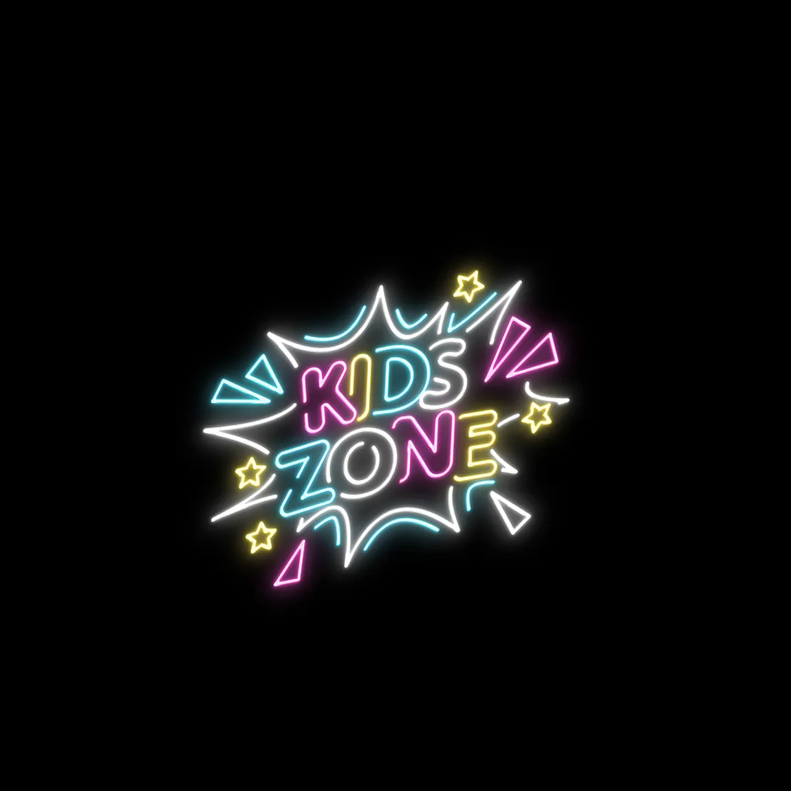 Kids Zone Neon Signs