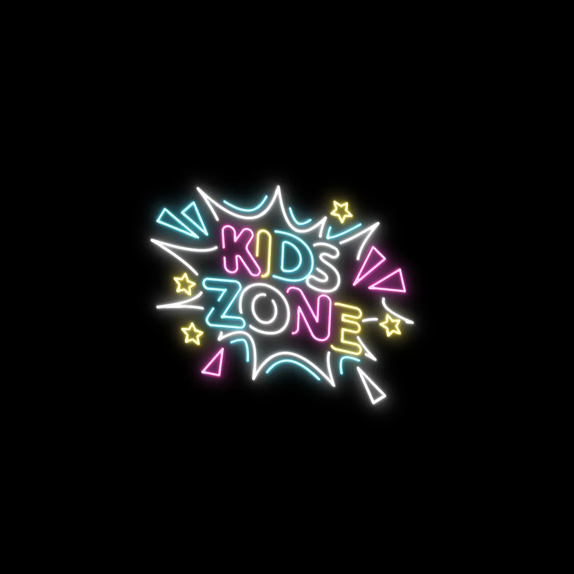 Kids Zone Neon Signs
