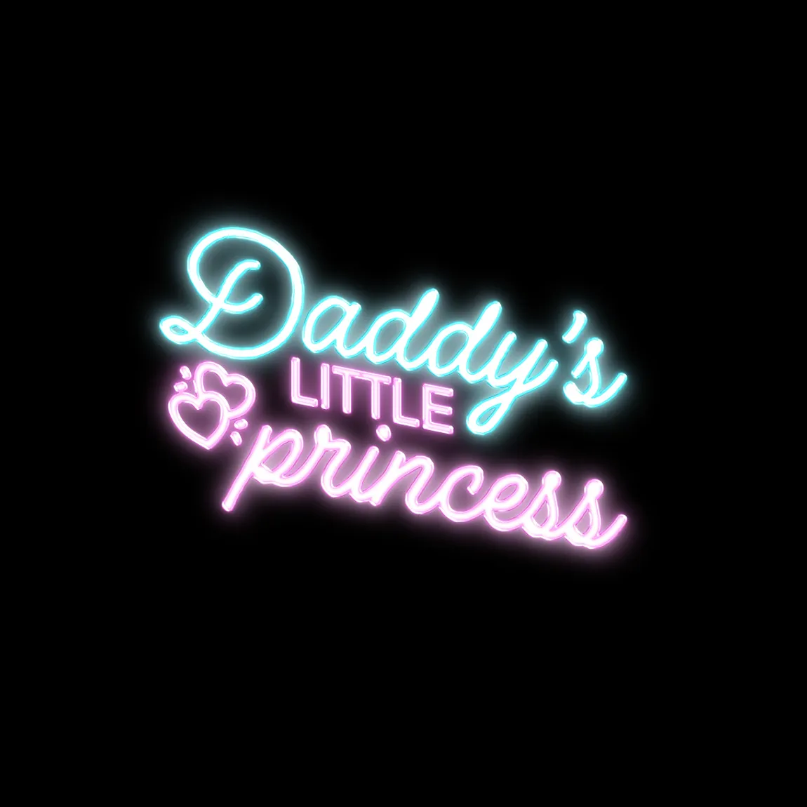 Dads Little Princess Neon Signs