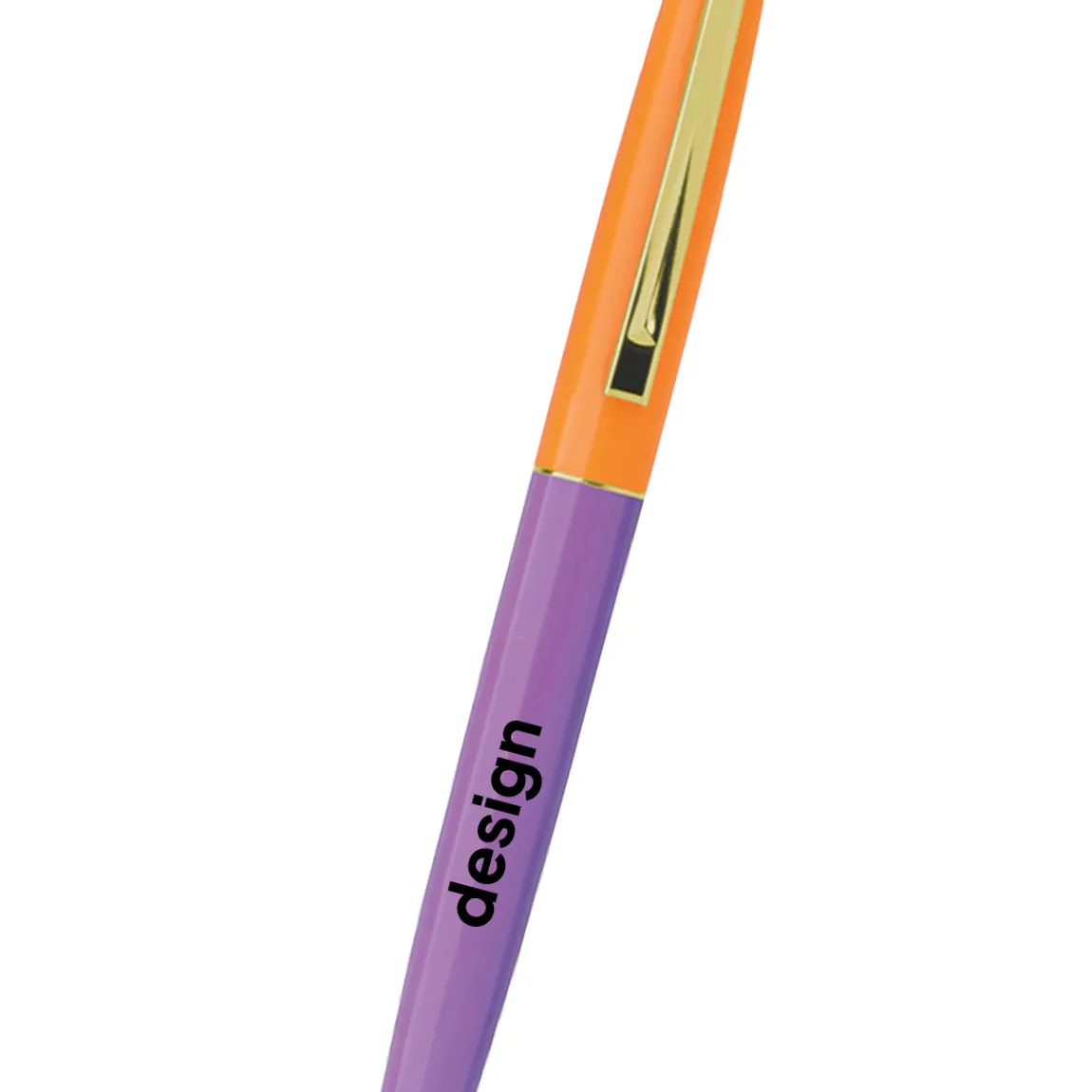 Pens - Custom BIC Clic Pens with Gold Trim