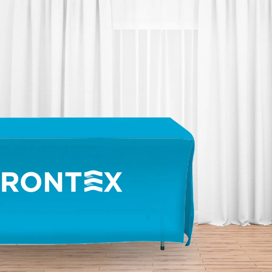 Table Covers - Custom Rectangle Open Corner Table Covers