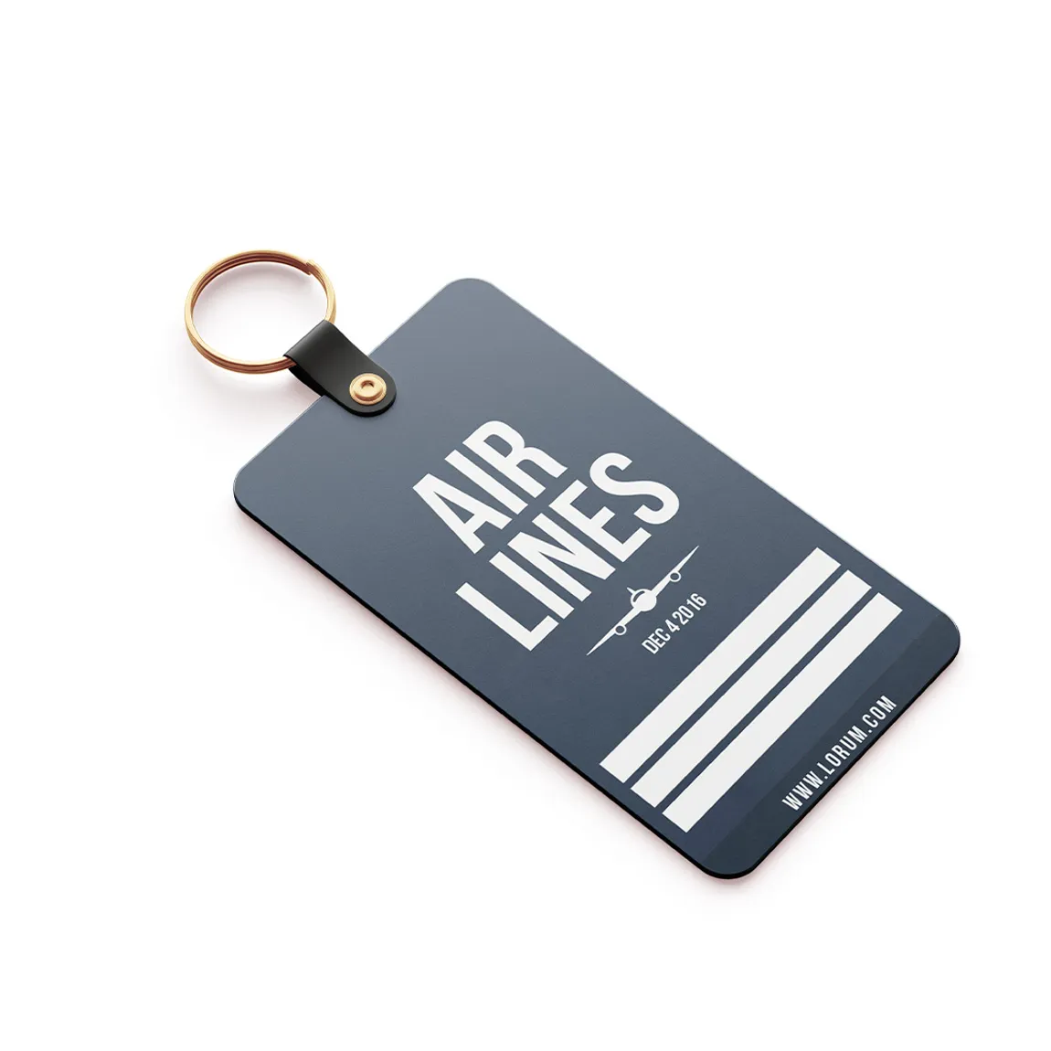 Keychains - Custom Luggage Tag Keychains