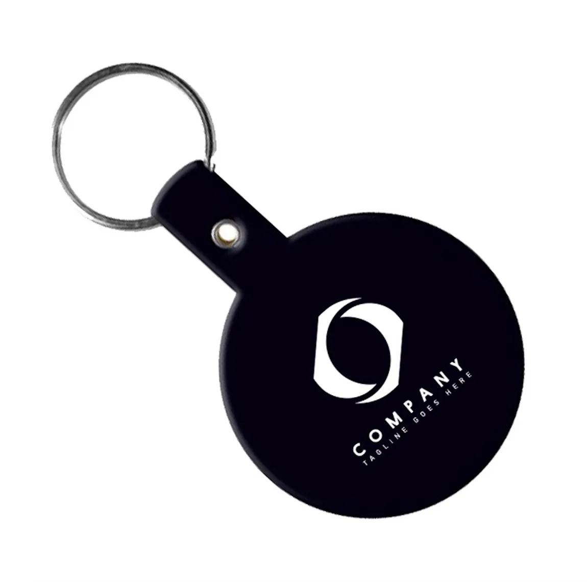 Keychains - Custom Circle Flexible Keychains