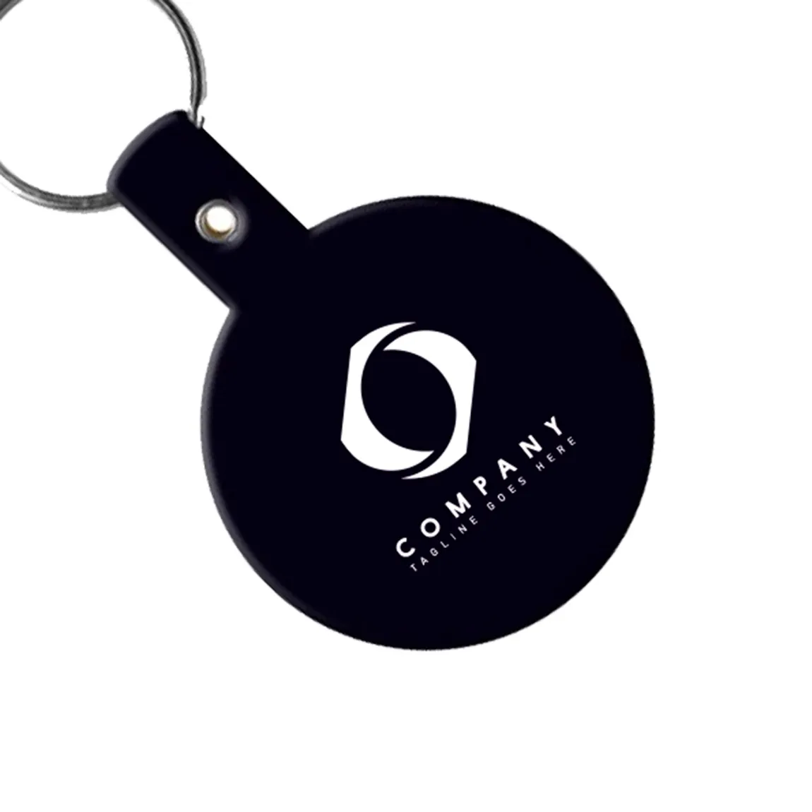 Keychains - Custom Circle Flexible Keychains