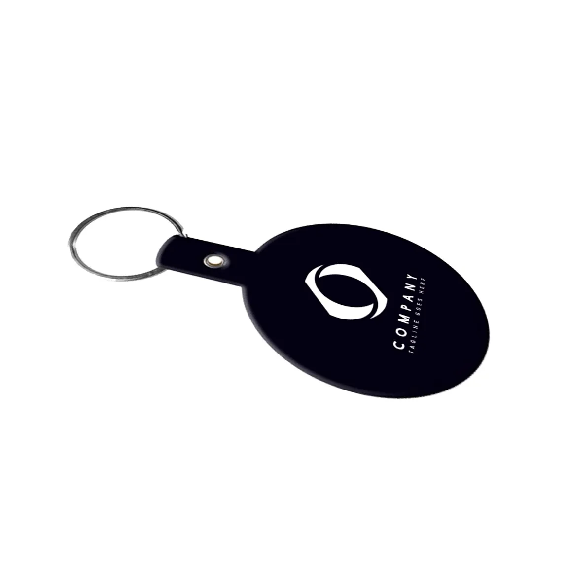 Keychains - Custom Circle Flexible Keychains