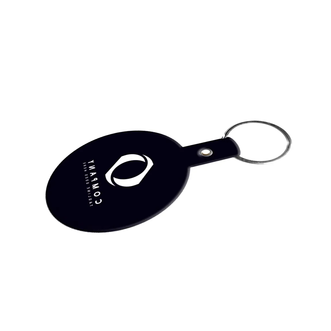 Keychains - Custom Circle Flexible Keychains