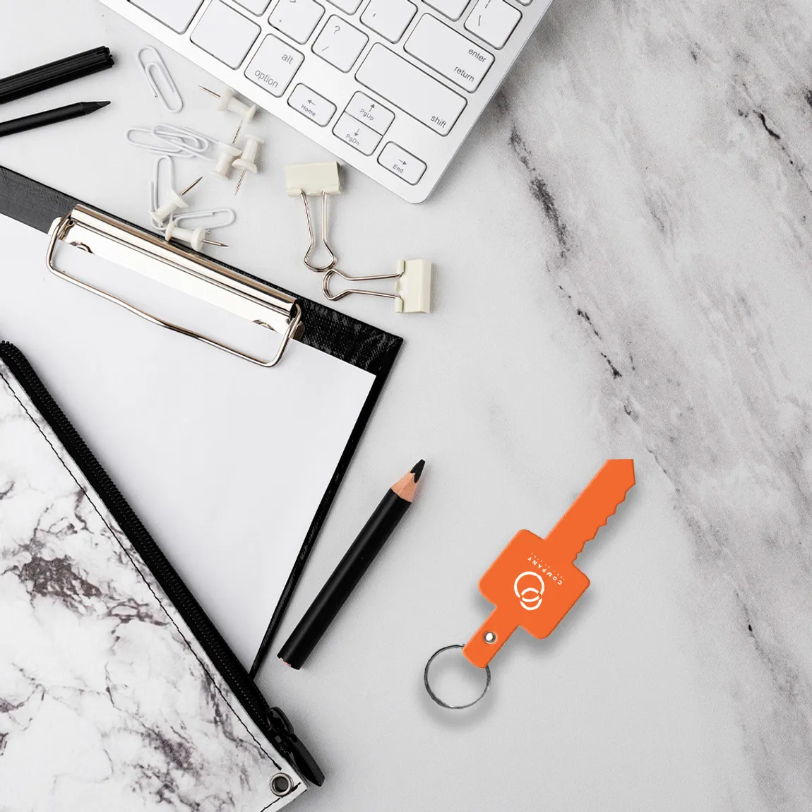 Keychains - Custom Key Shape Flexible Keychains