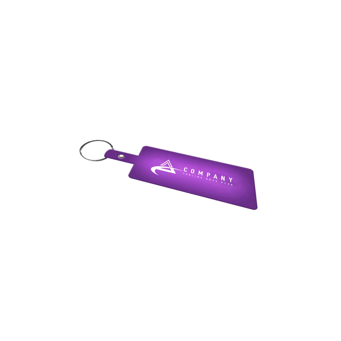 Keychains - Custom Rectangle Flexible Keychains
