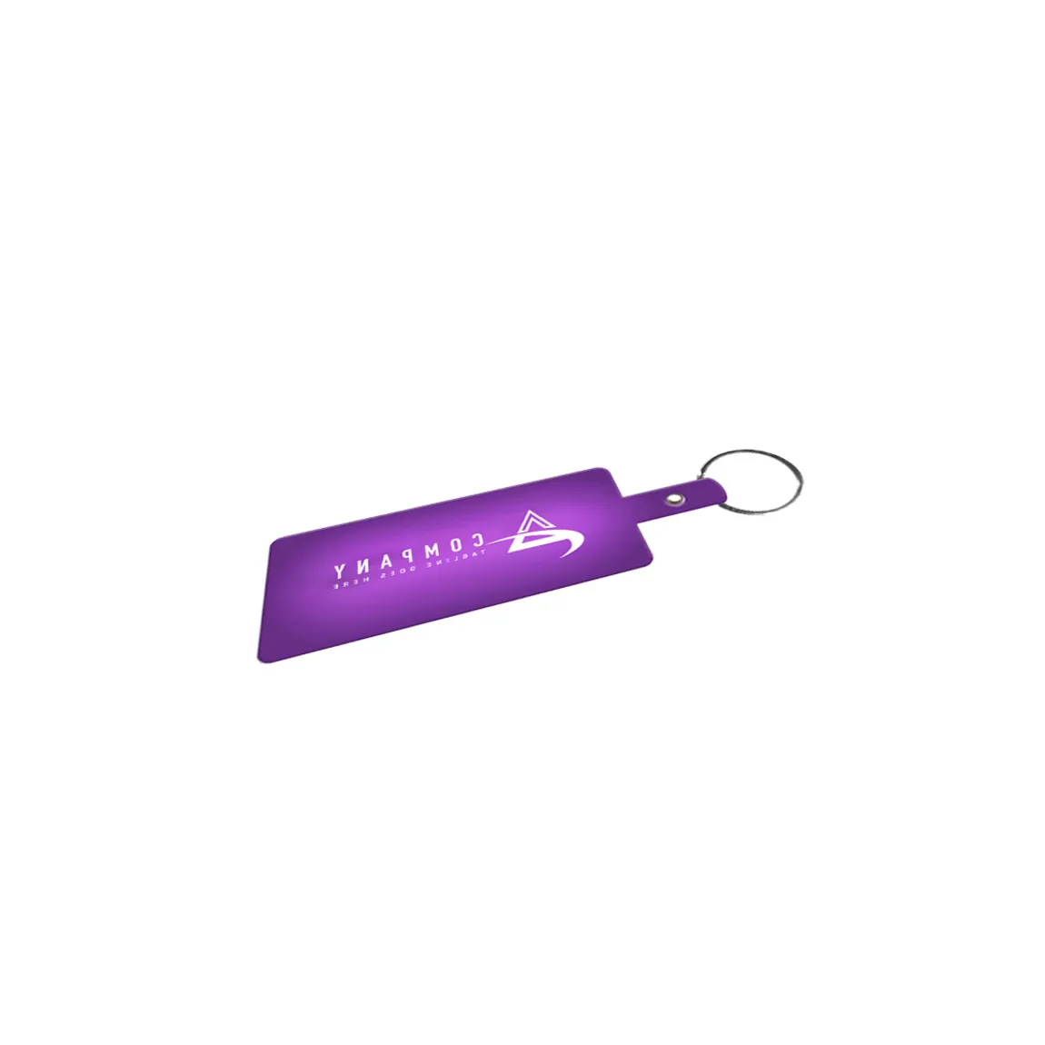 Keychains - Custom Rectangle Flexible Keychains