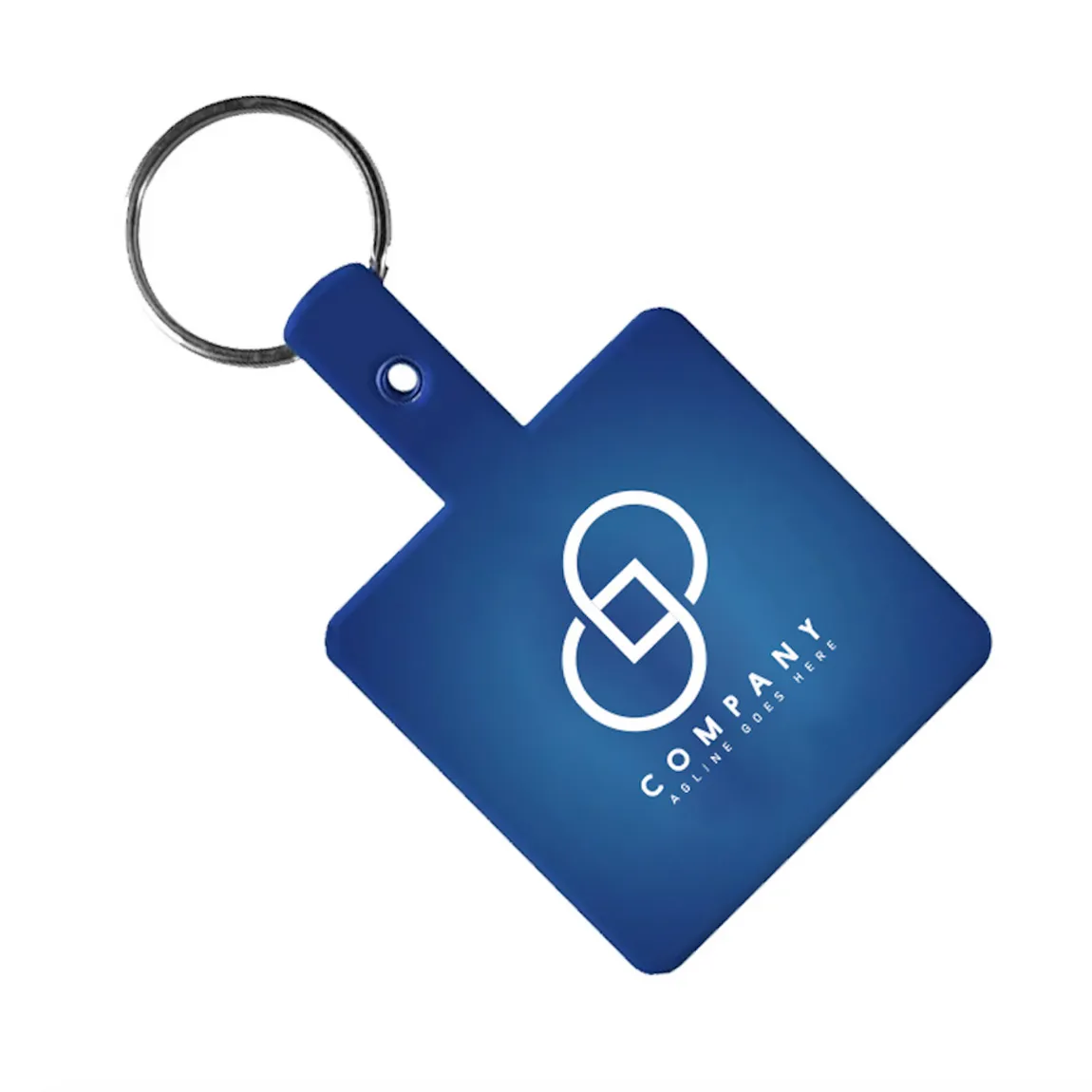 Keychains - Custom Square Flexible Keychains