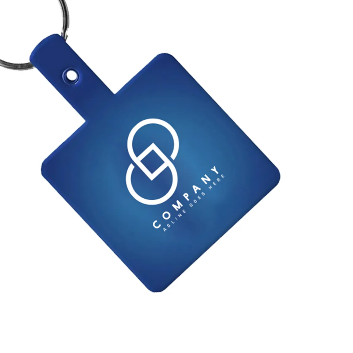 Keychains - Custom Square Flexible Keychains