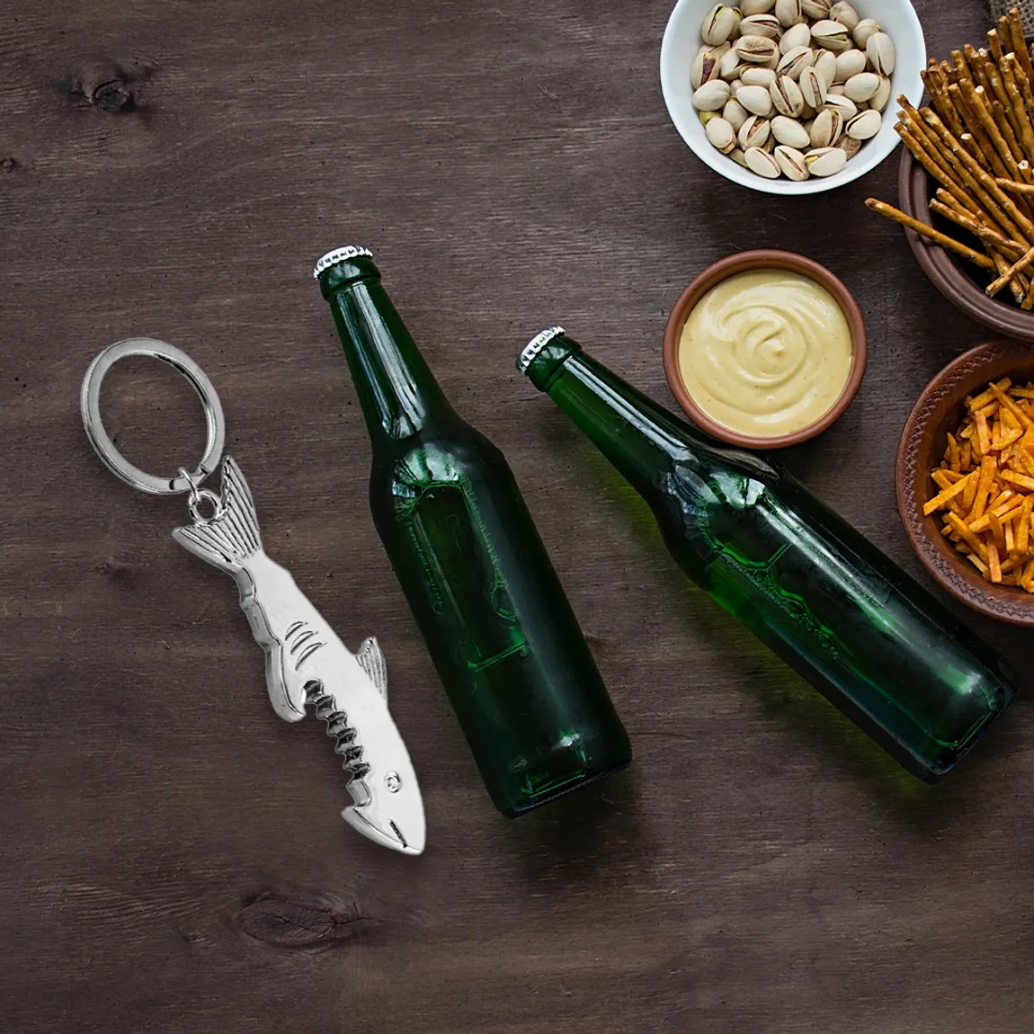 Drinkware - Shark-Shaped Bottle Opener