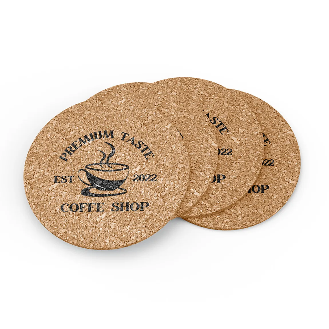 Drinkware - Custom Cork Coasters