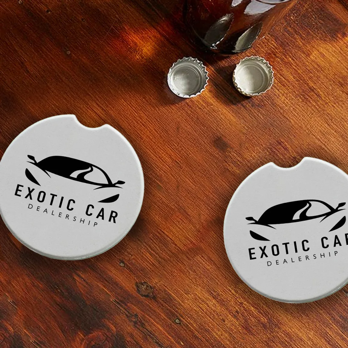 Drinkware - Custom Car Coasters