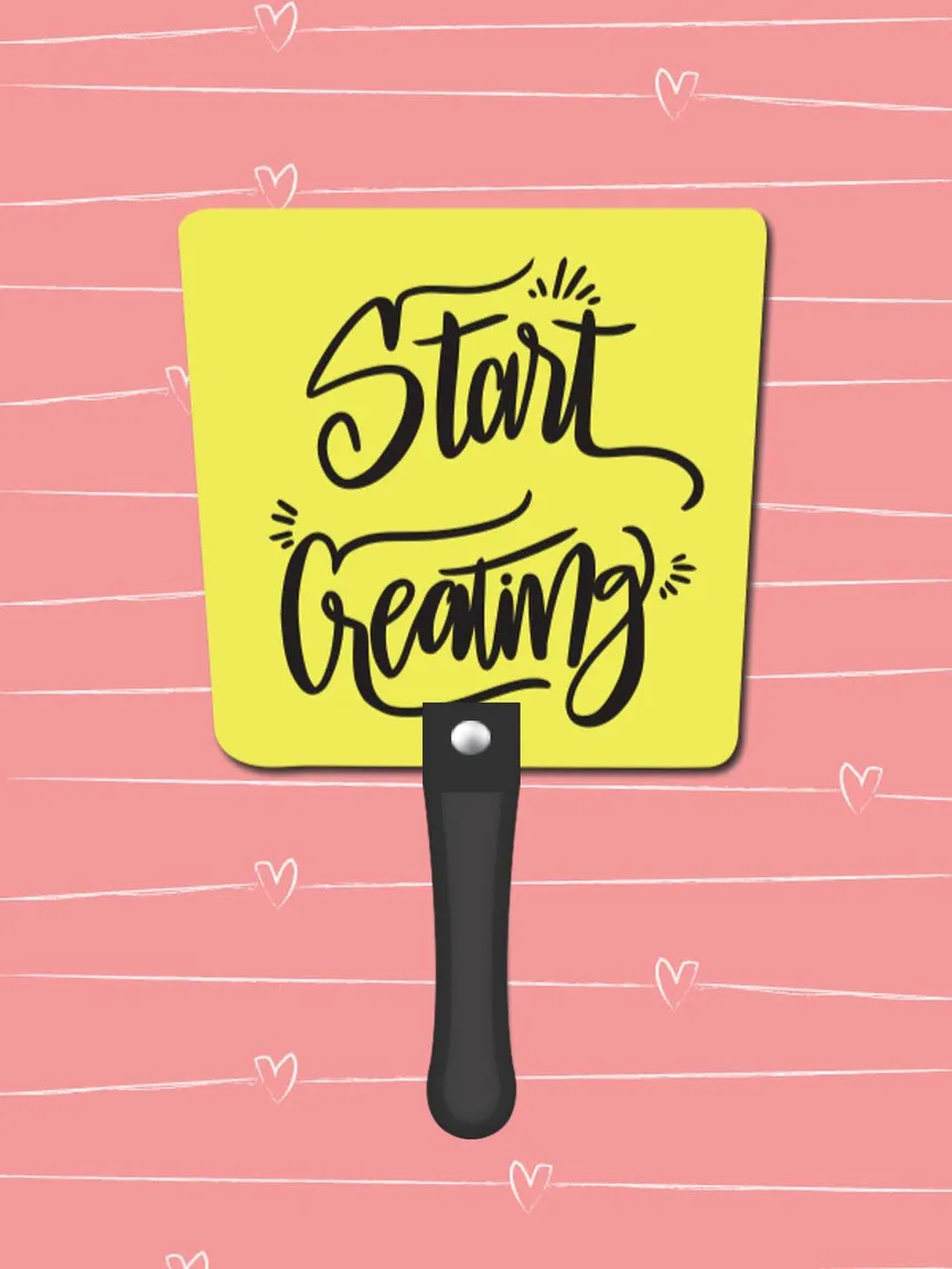 Hand Fans - Tapered Hand Fan
