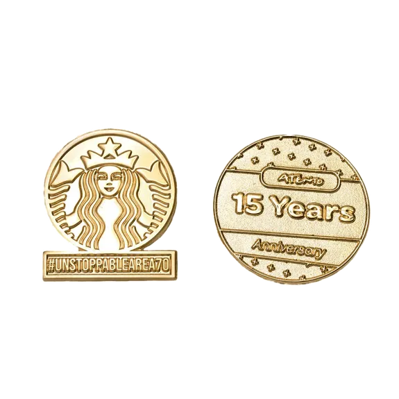 Lapel Pins - Custom Die Struck Pins