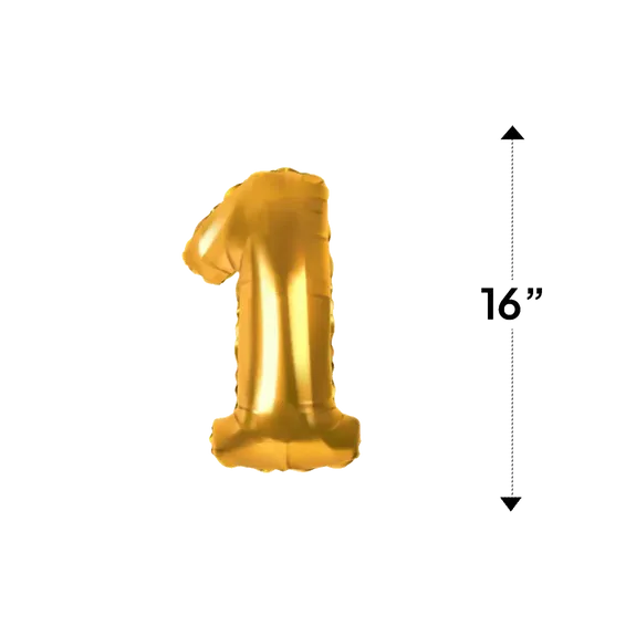 Balloons - Custom Number Balloon 16"