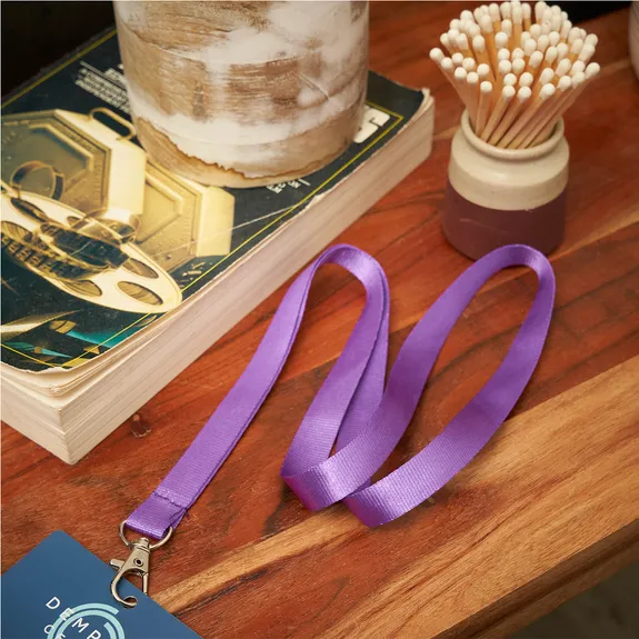 Lanyards & ID Cards - Blank Nylon Lanyards