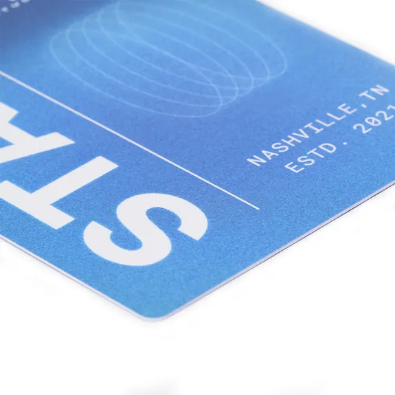 Lanyards & ID Cards - Custom Vertical Printed ID Name Badges