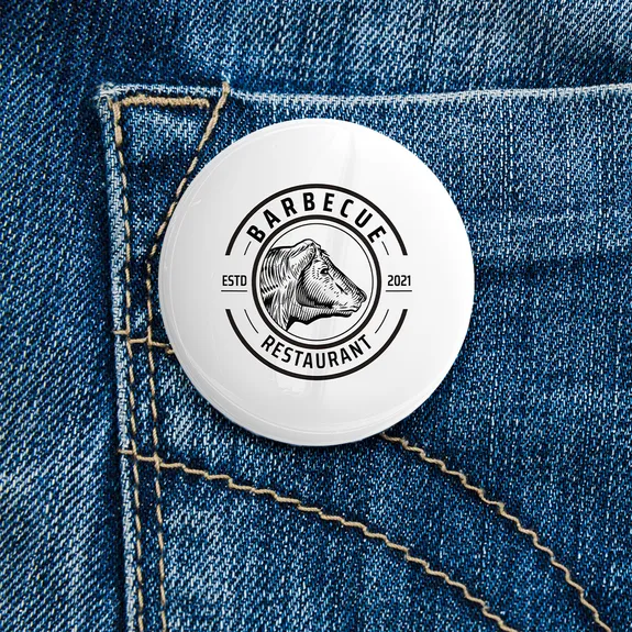 Buttons - Custom Plastic Backing Buttons