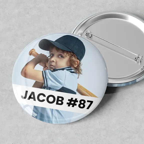 Buttons - Custom Sports Buttons