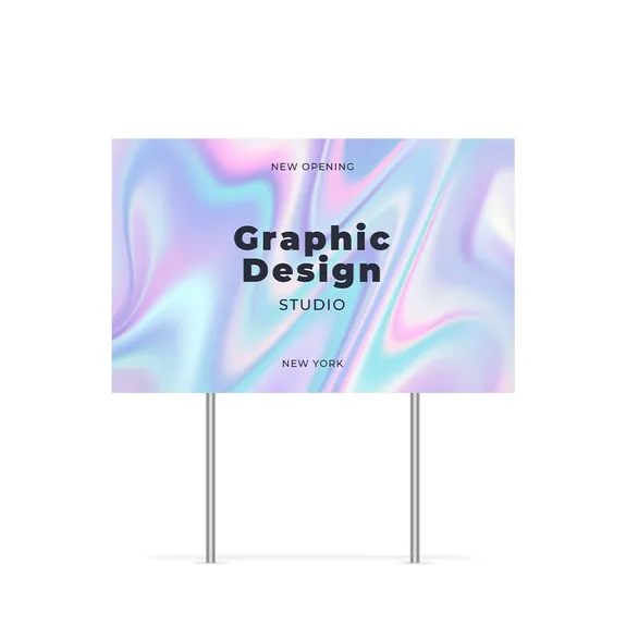 Displays & Banners - Custom Reflective Yard Signs