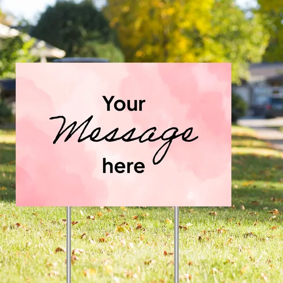 Displays & Banners - Custom Yard Signs