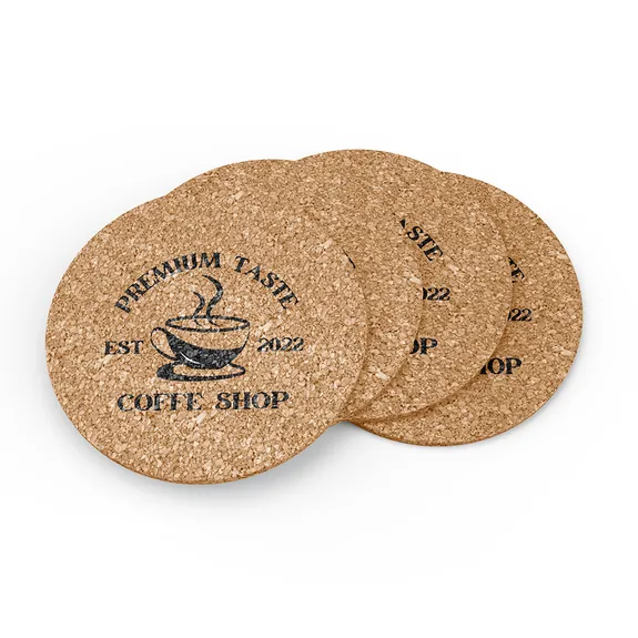 Drinkware - Custom Cork Coasters