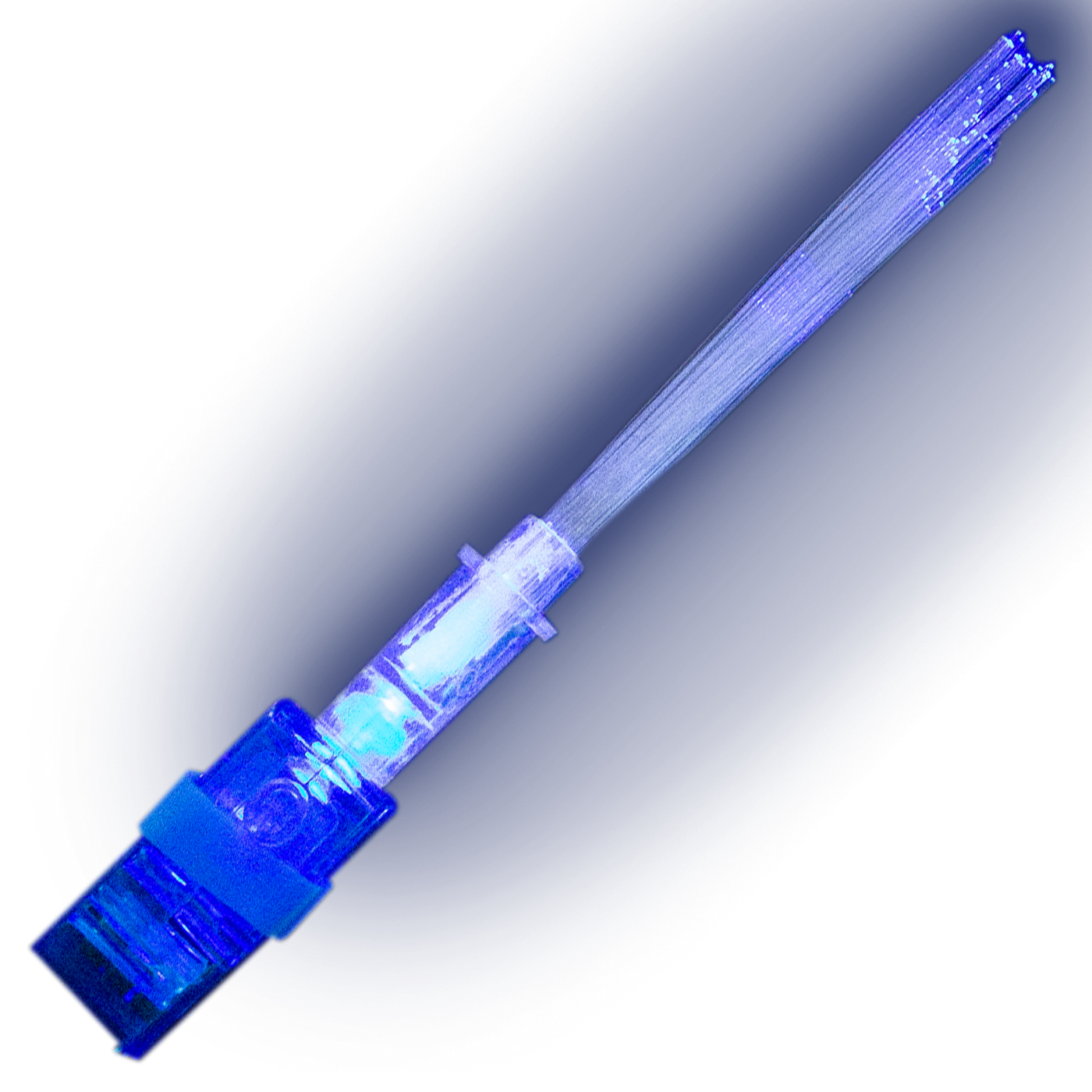4.75" Light-up Fiber Optic Finger Lights- Blue | CustomLanyard.net ...