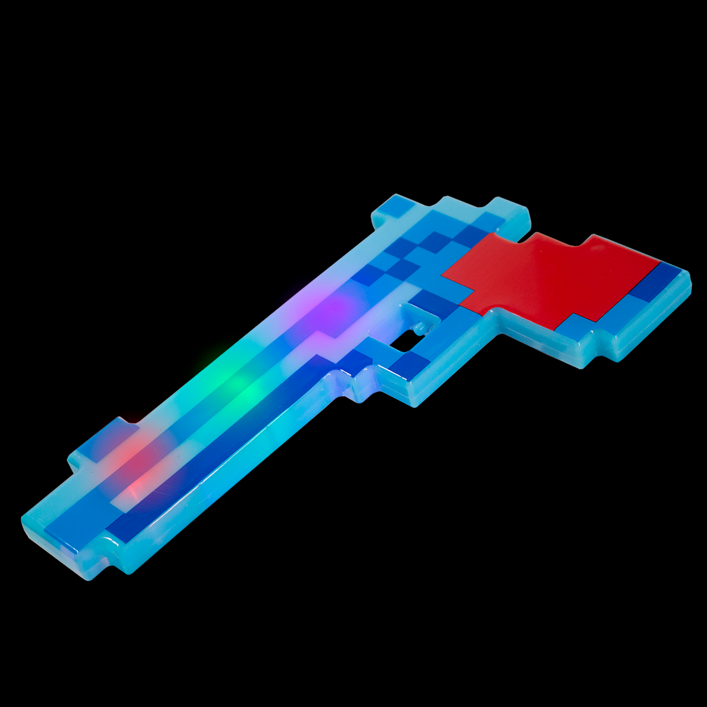 10" LED Light-Up Pixel Pistol | CustomBalloonNow.com | SKU# 8985