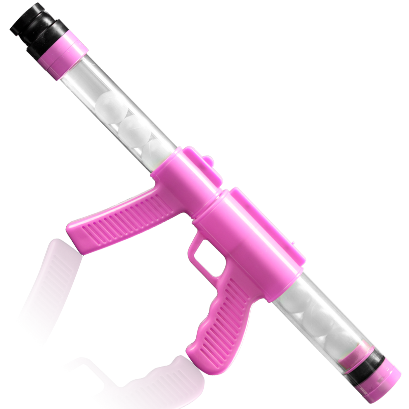 19'' Glow In The Dark Moon Blaster Gun, Pink | Wrist-Band.Com | SKU# 9085