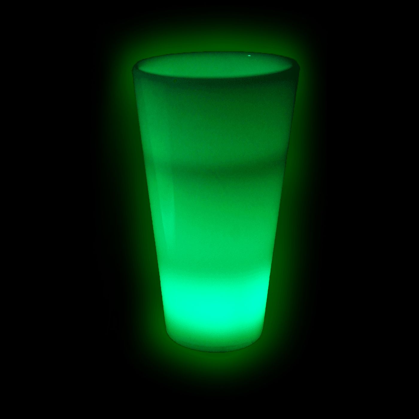 Glow in the Dark LED Light Up Shot Glass - 2 oz- Green ...