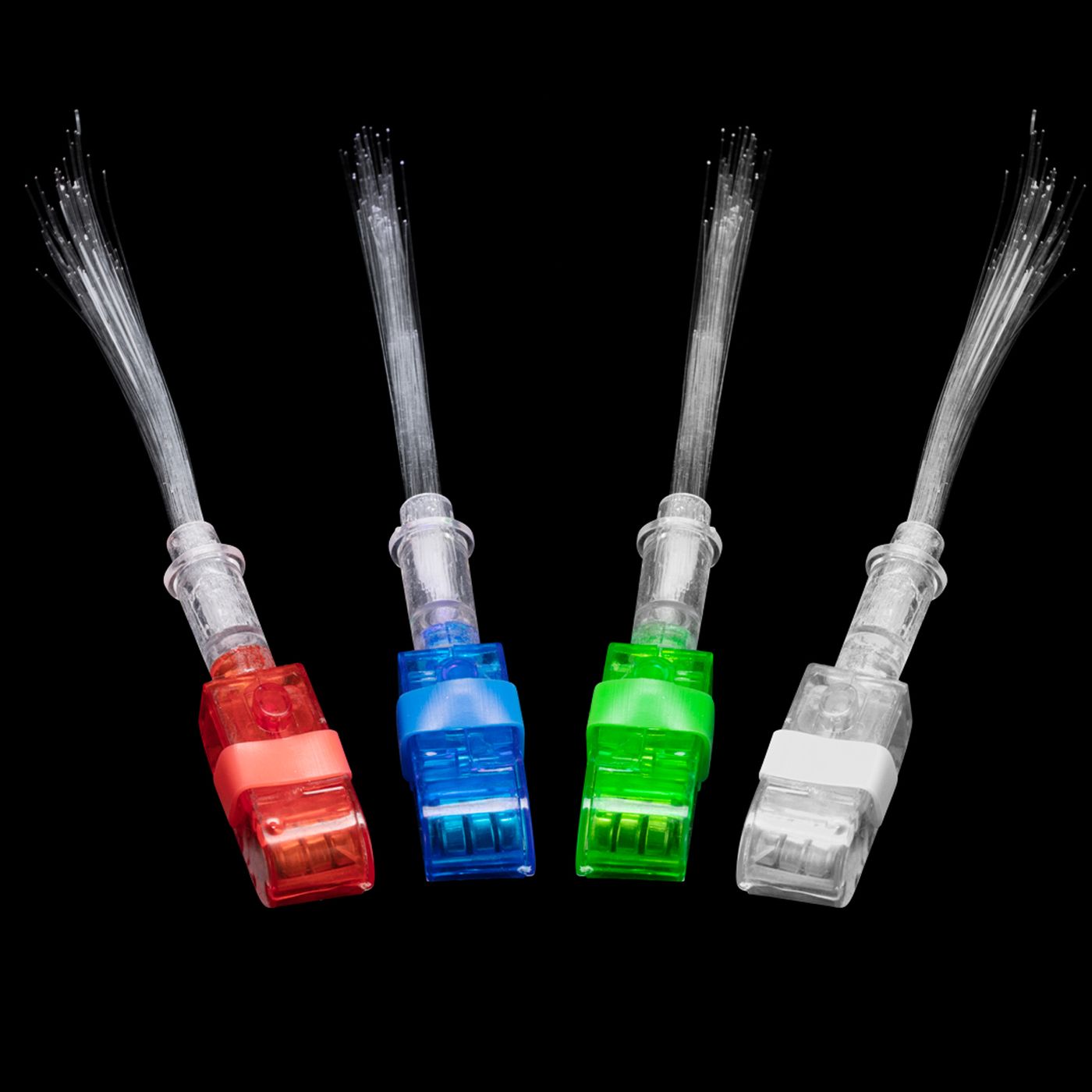 4.75" Light-up Fiber Optic Finger Lights | Wrist-Band.Com | SKU# 9301