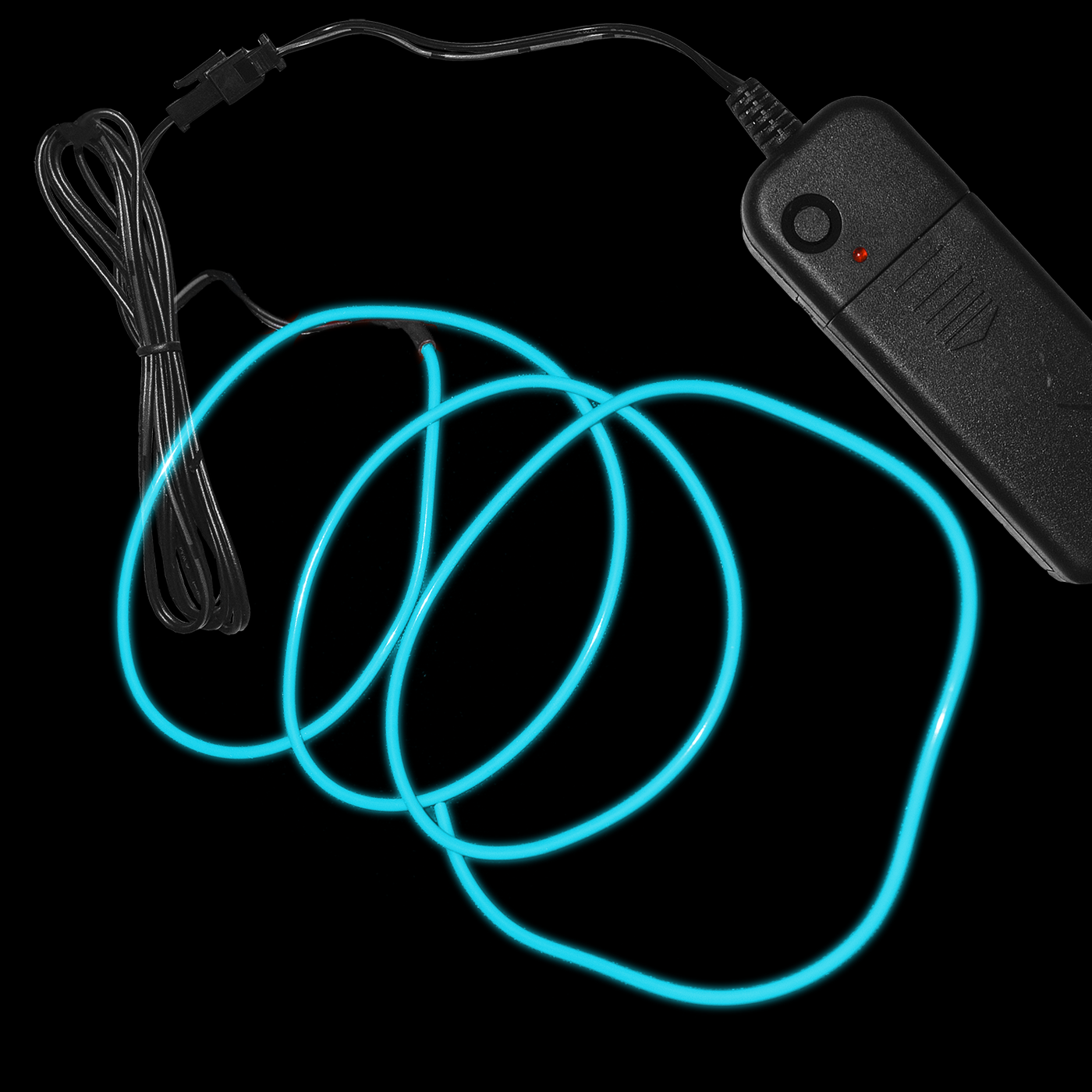 3 Foot Light-Up EL Wire - Aqua | CustomButtonsNow.com | SKU# 9224