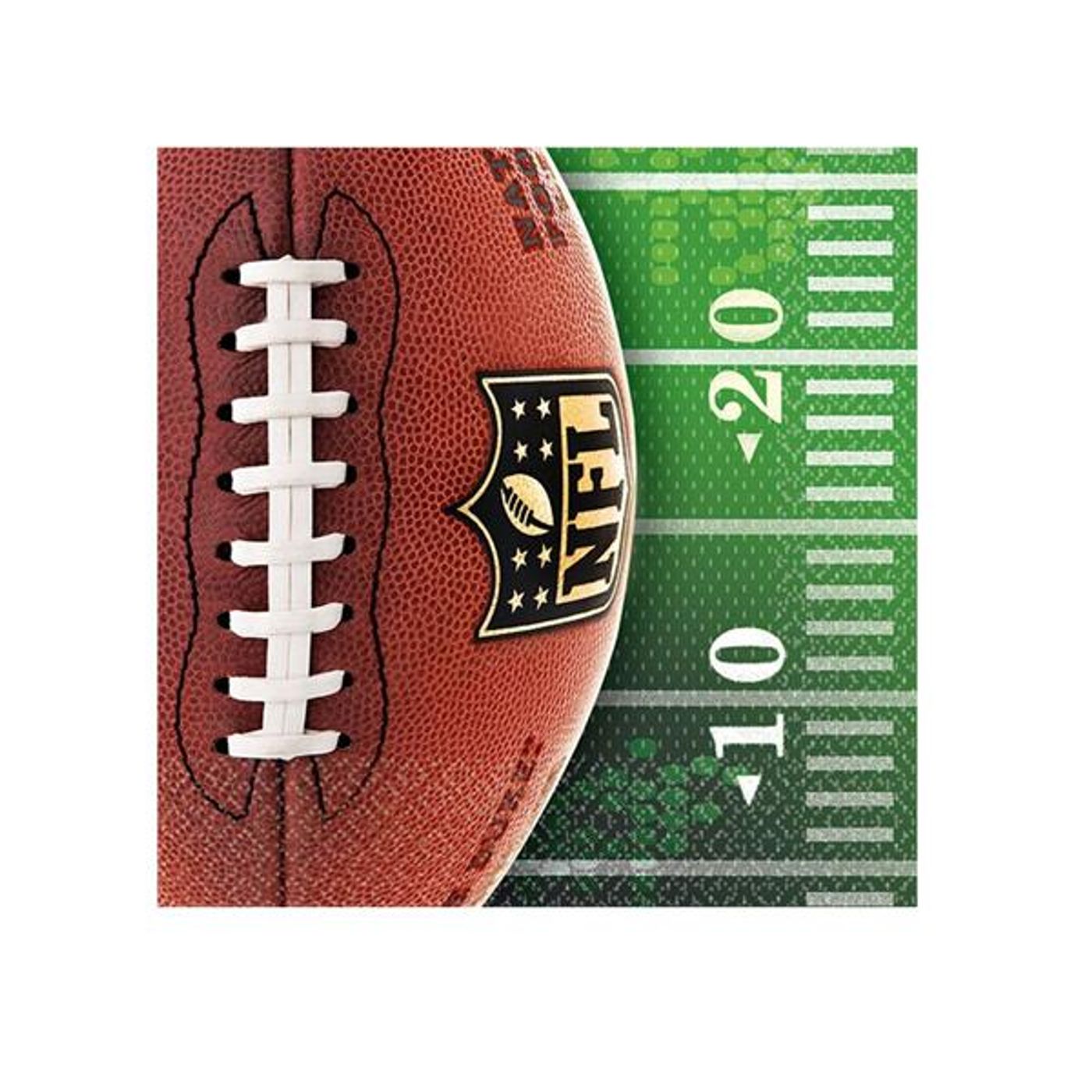 NFL Drive Beverage Napkins | CustomLanyard.net | SKU# 13085