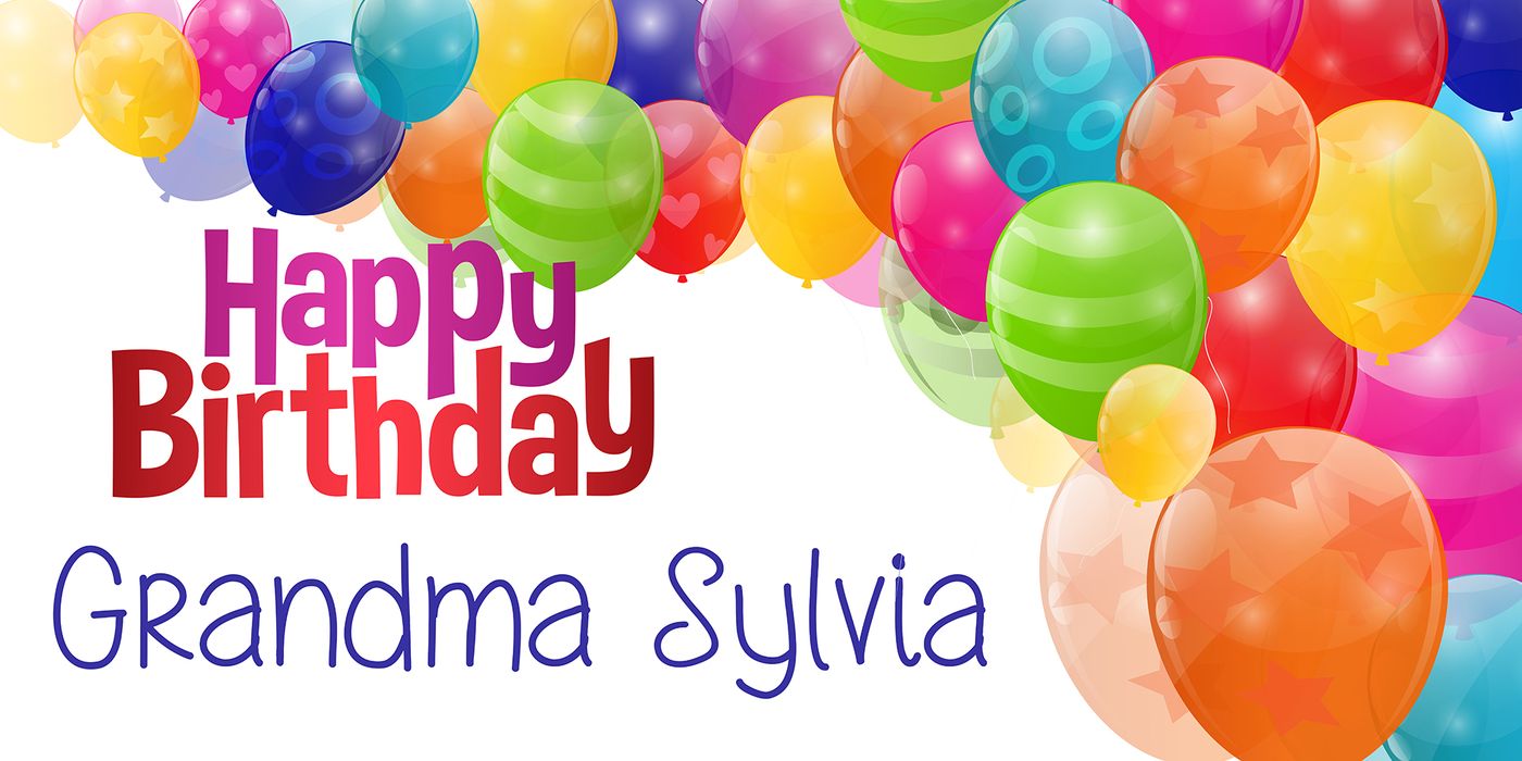 Balloon Blast Birthday Custom Banner - 24 x 48 | CustomLanyard.net ...