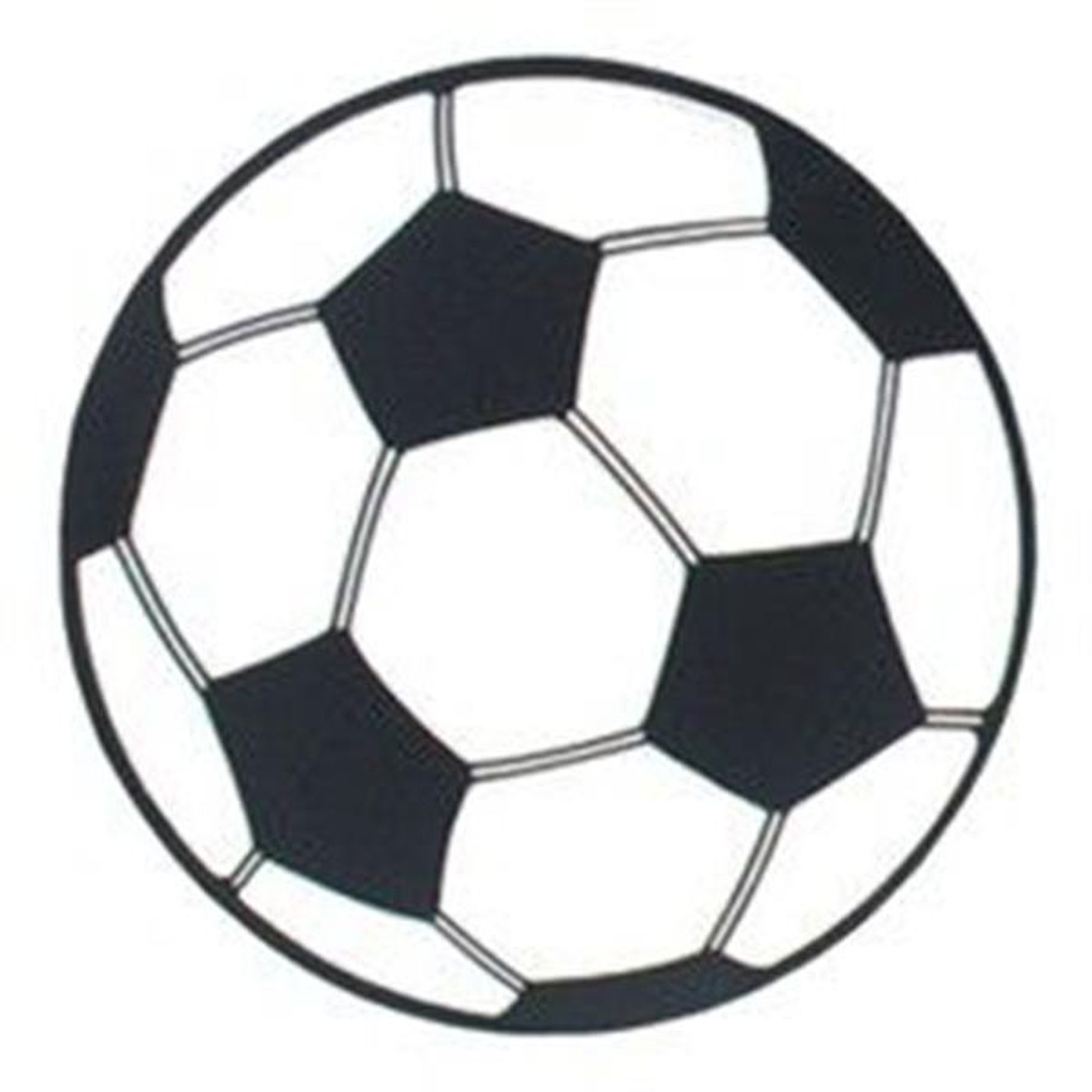 Soccer Ball Cutout (Per Piece) | CustomLanyard.net | SKU# 11464