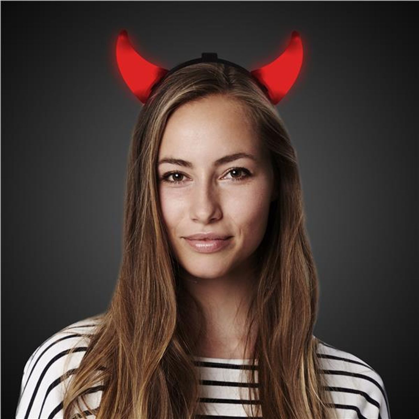 LED Red Devil Horns (Per 12 pack) | CustomLanyard.net | SKU# 10739