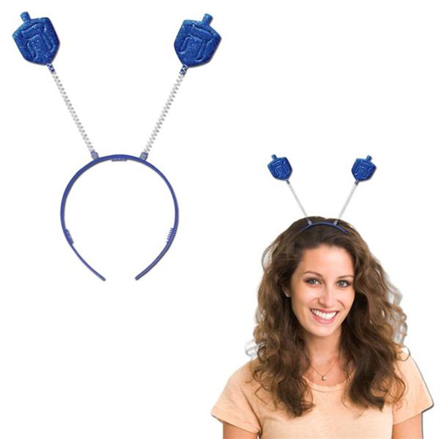 Hanukkah Dreidle Headbopper | CustomLanyard.net | SKU# 10124