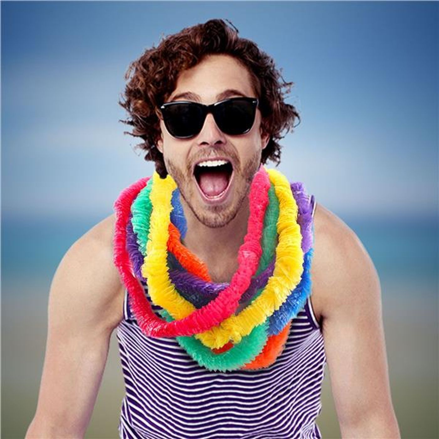 Assorted Plastic Leis (Per 12 pack) | CustomLanyard.net | SKU# 9514