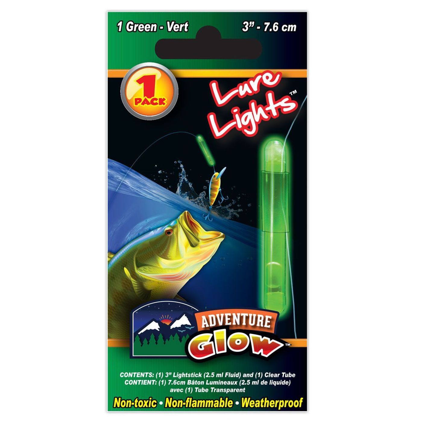 Green Glow Fishing Lure Light | CustomLanyard.net | SKU# 14641