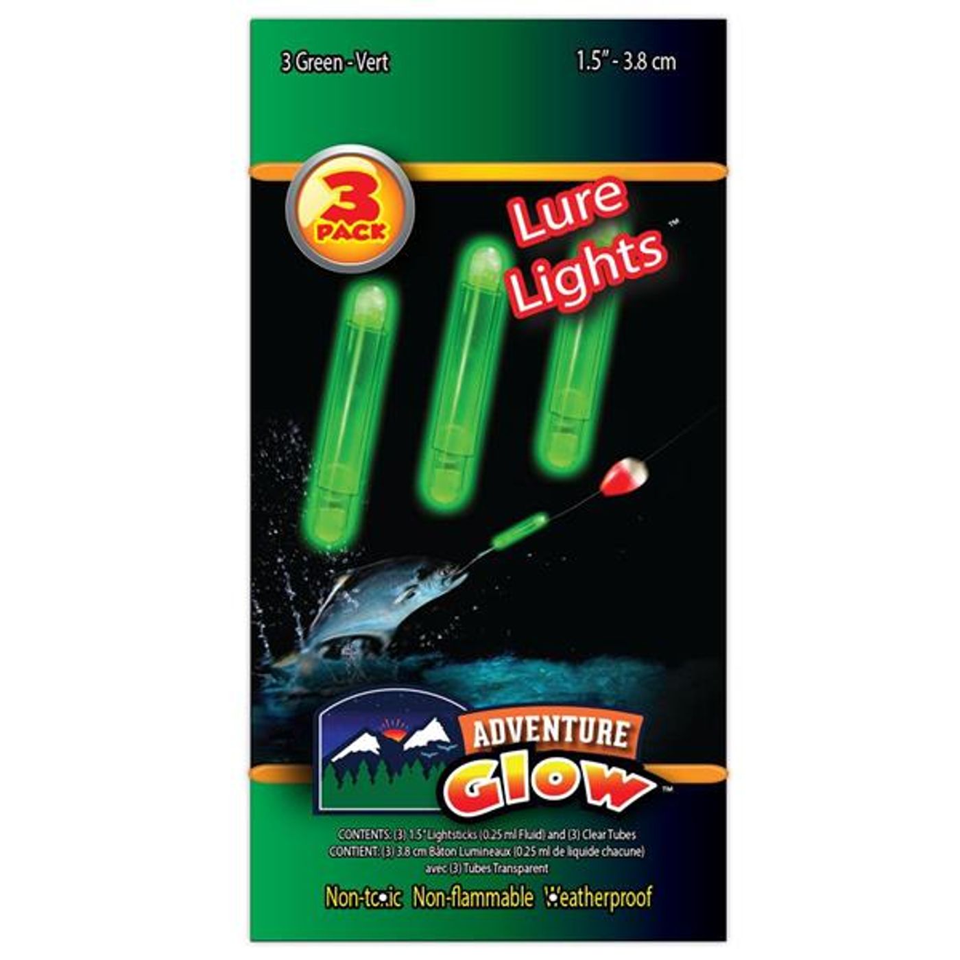 Green Glow Fishing Lure Lights (Per 3 pack) | CustomButtonsNow.com ...