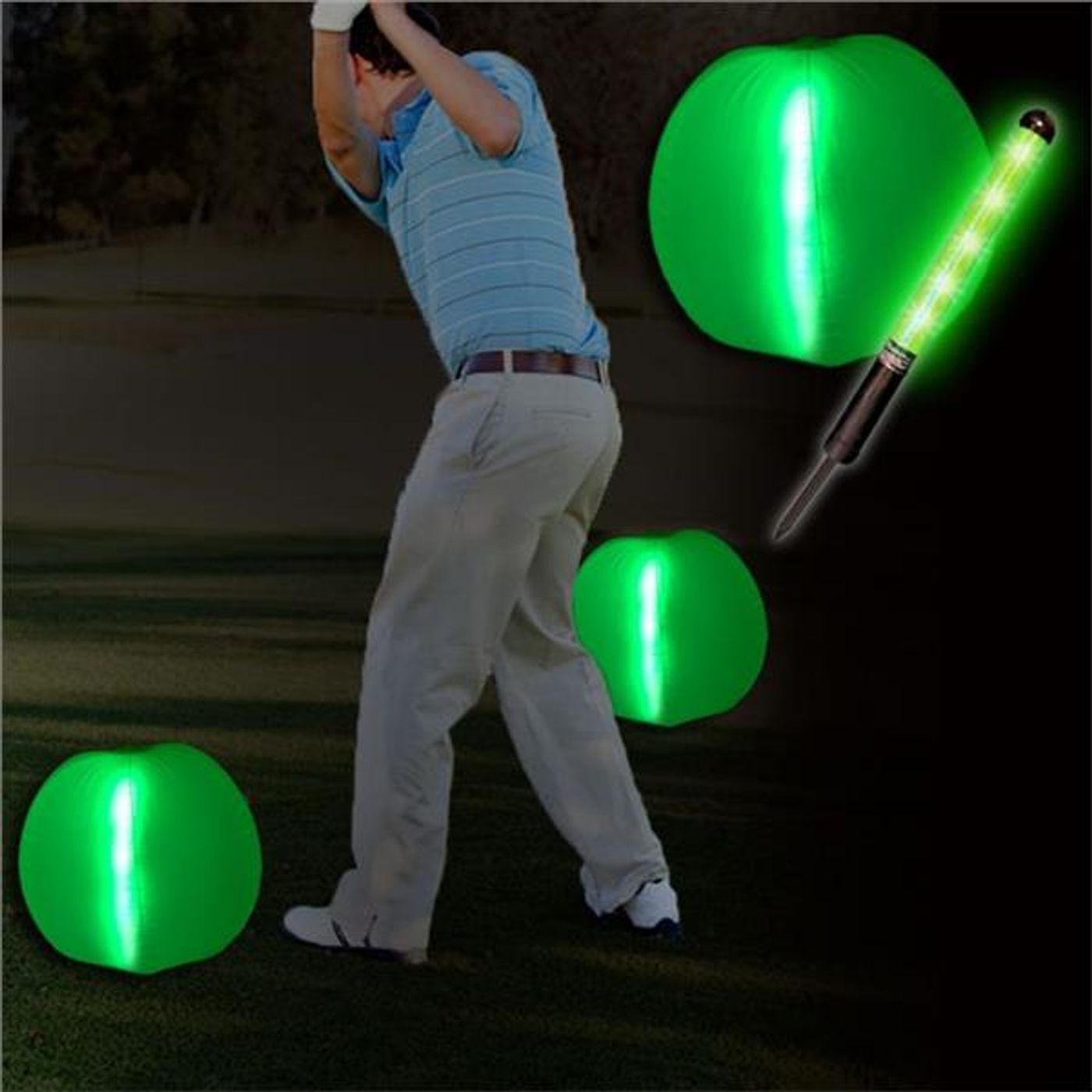 Green Tee Box Markers (Per 2 pack) | CustomLanyard.net | SKU# 14685