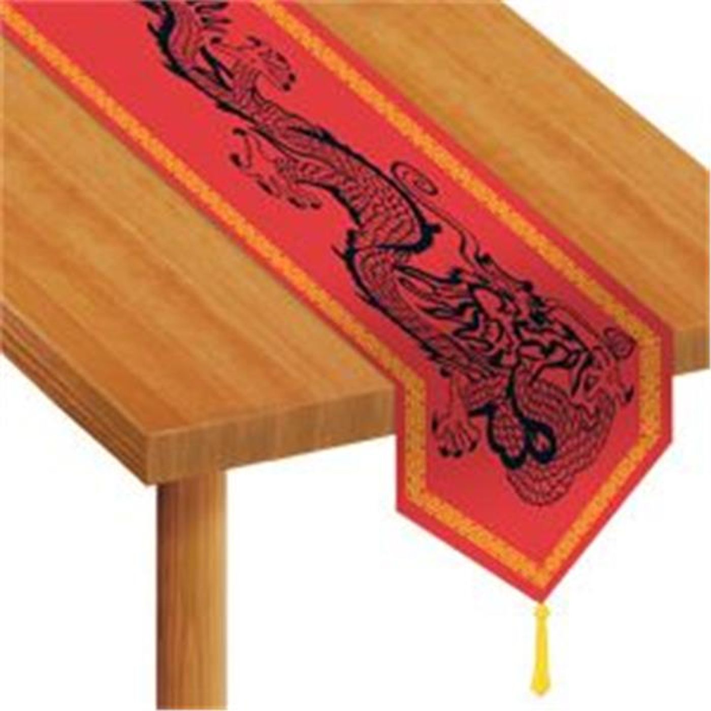 Chinese Dragon Table Runner | CustomTattooNow.com | SKU# 13880