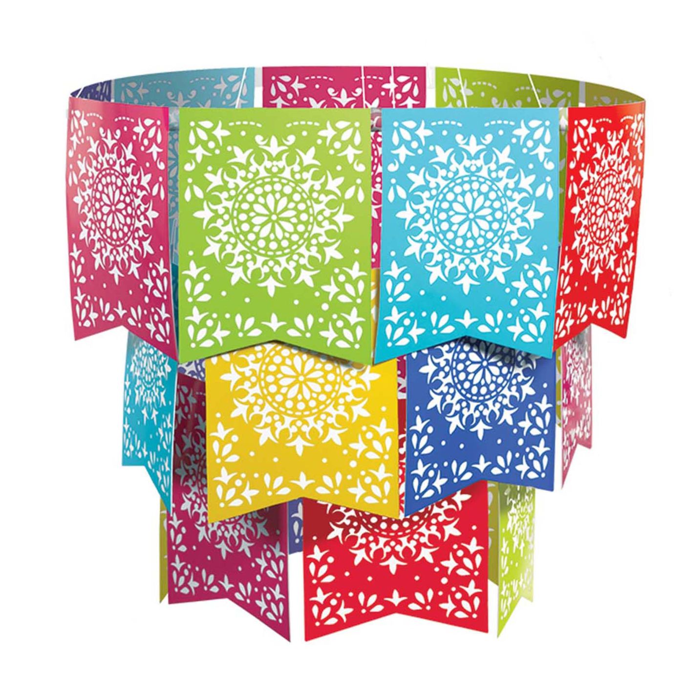 Del Sol Flag Chandelier | CustomTattooNow.com | SKU# 14118