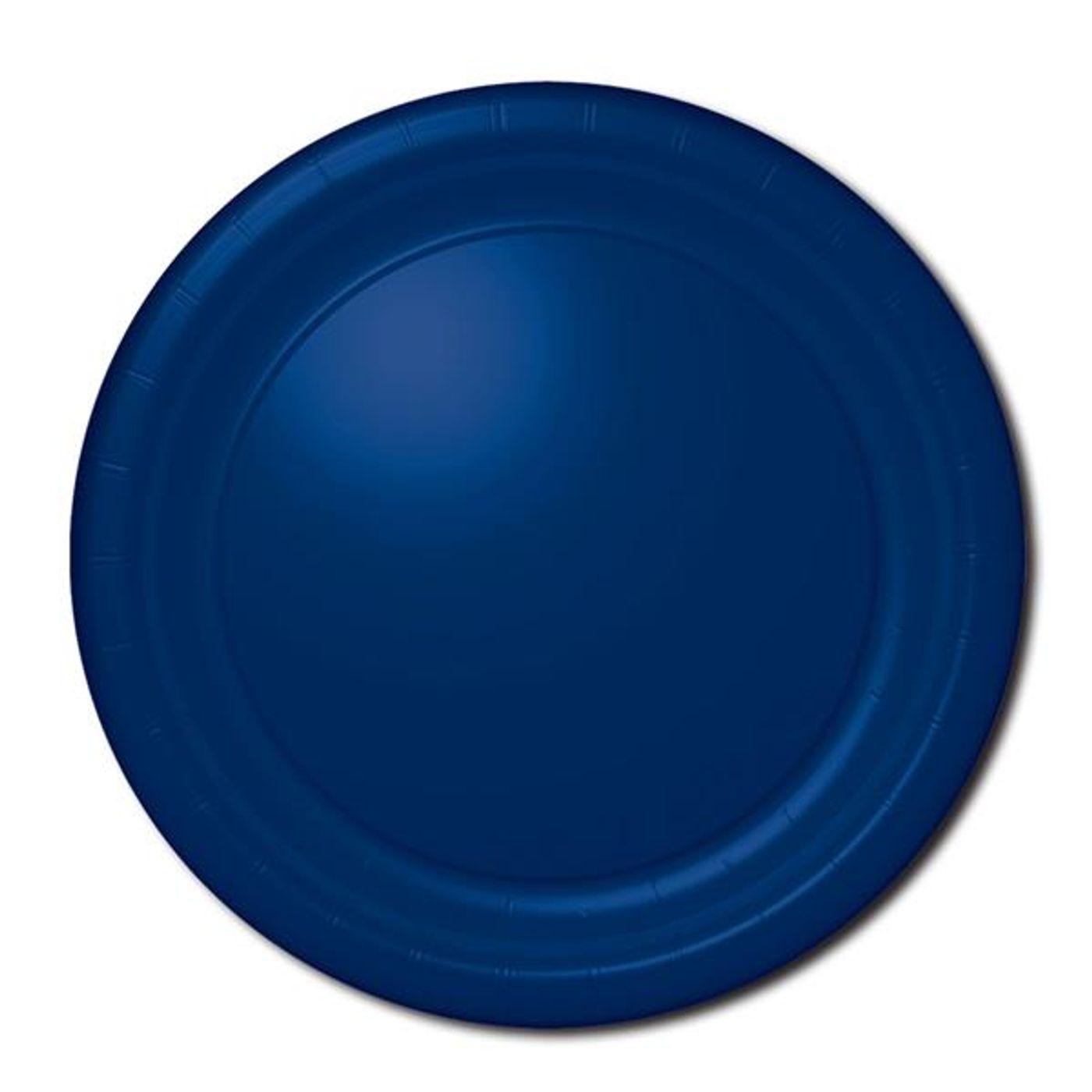Royal Blue 7" Paper Plates | CustomTattooNow.com | SKU# 13125