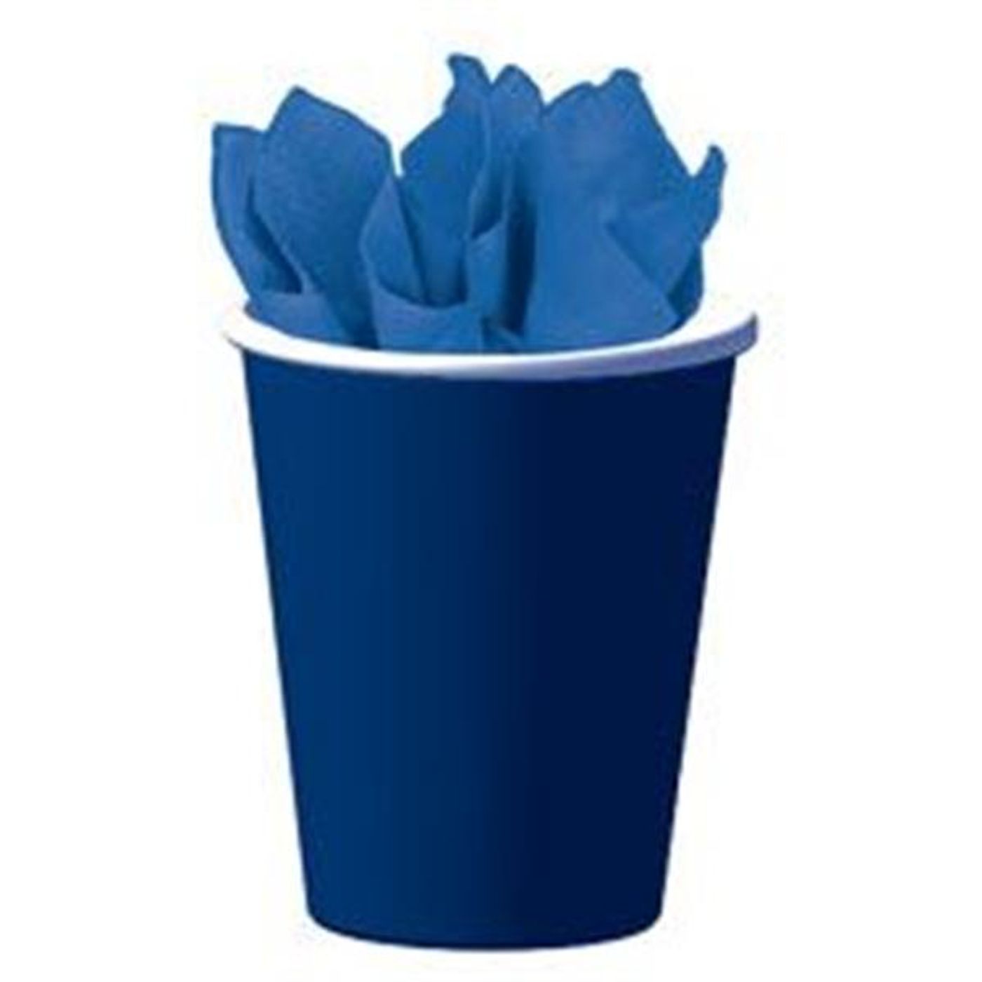 Royal Blue 9 oz Paper Cups | CustomLanyard.net | SKU# 13126