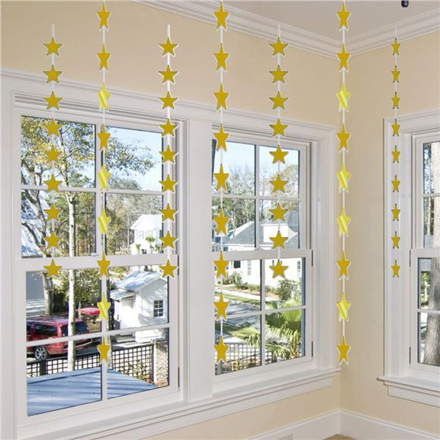 Gold Star Stringer Decoration | CustomLanyard.net | SKU# 14499