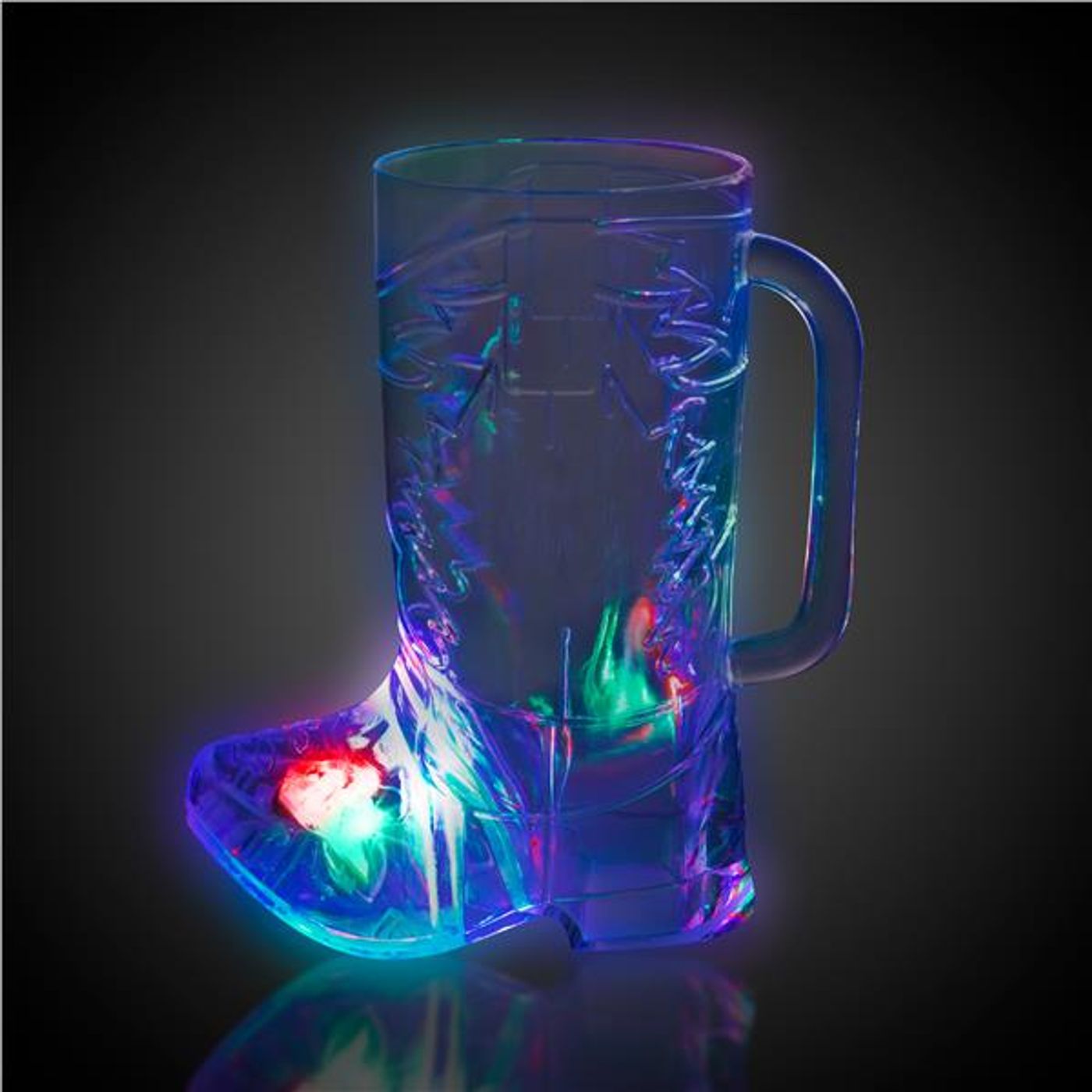 LED Boot Shape 16 oz Cup | CustomLanyard.net | SKU# 10283